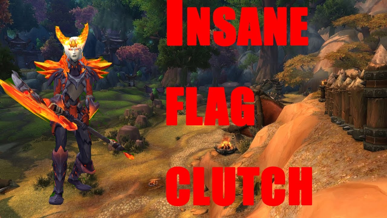 Super clutch flag cap! - Survival hunter pvp dragonflight 10.1.5 - YouTube