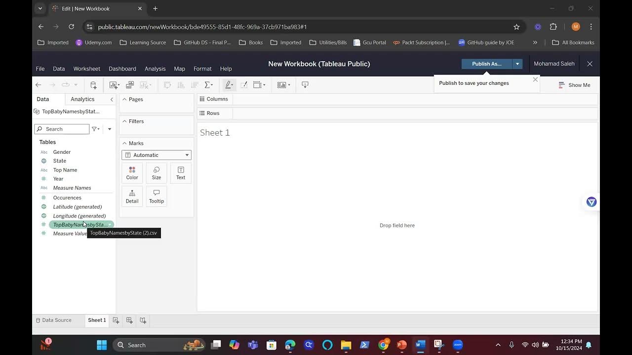 Navigating the Tableau Interface - YouTube
