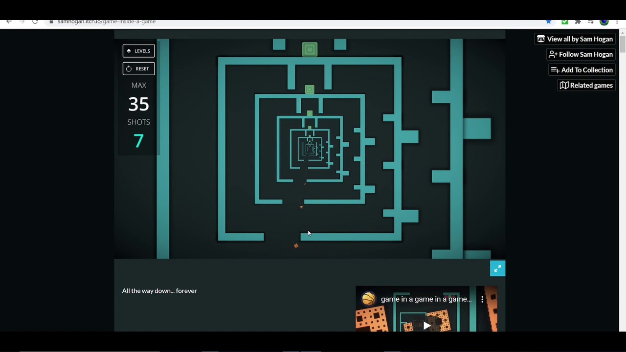 The Game Inside a Game Inside a Game Inside a Game Inside a Game Inside ...