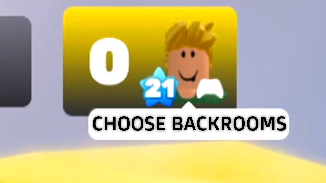 When Your Opponent Chooses "Backrooms" In Rivals... - YouTube