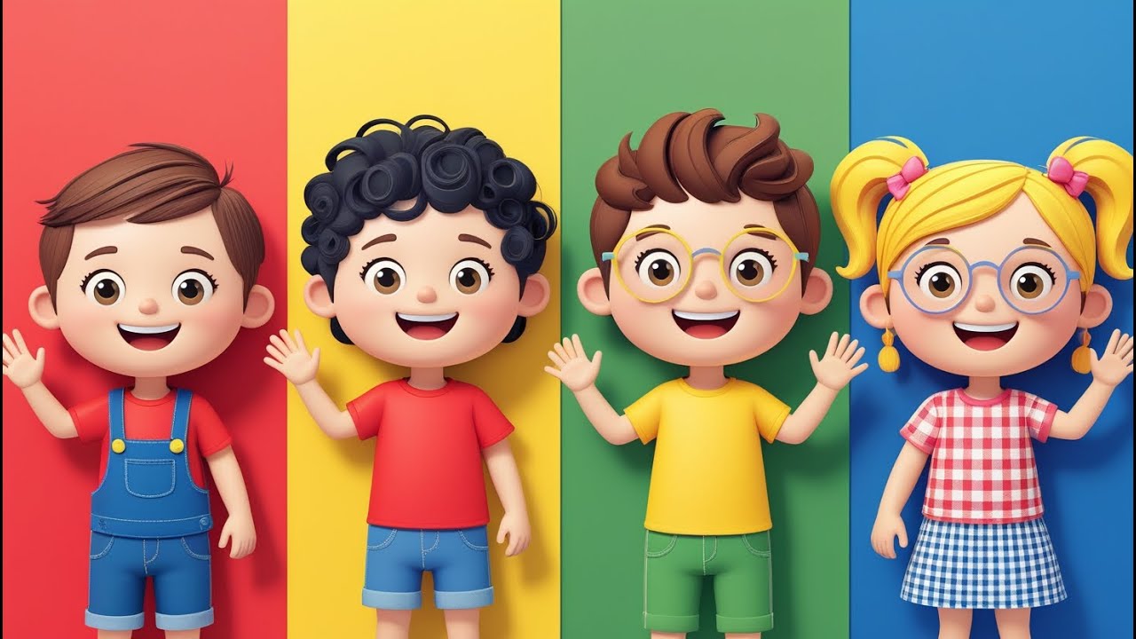 Red Is My Color, What’s Yours? | Learn Colors for Kids | Color Song for ...