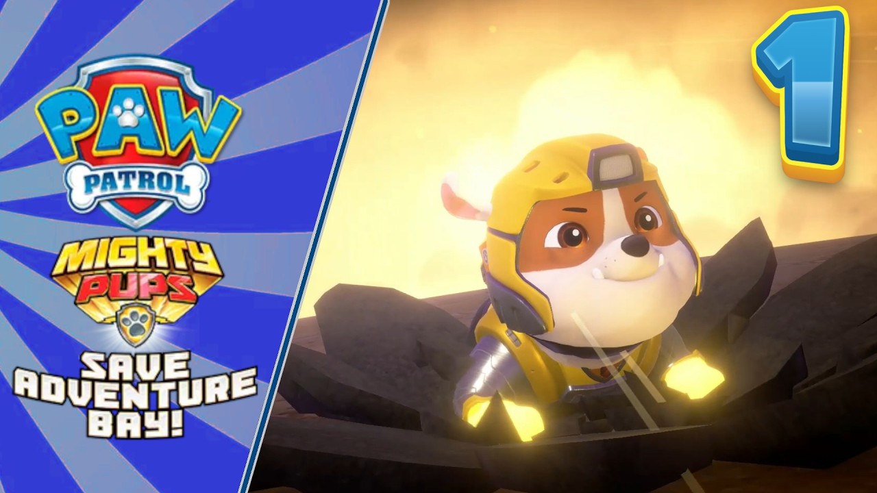 PAW Patrol: MIghty Pups Save Adventure Bay - The Meteor | English 100 % ...