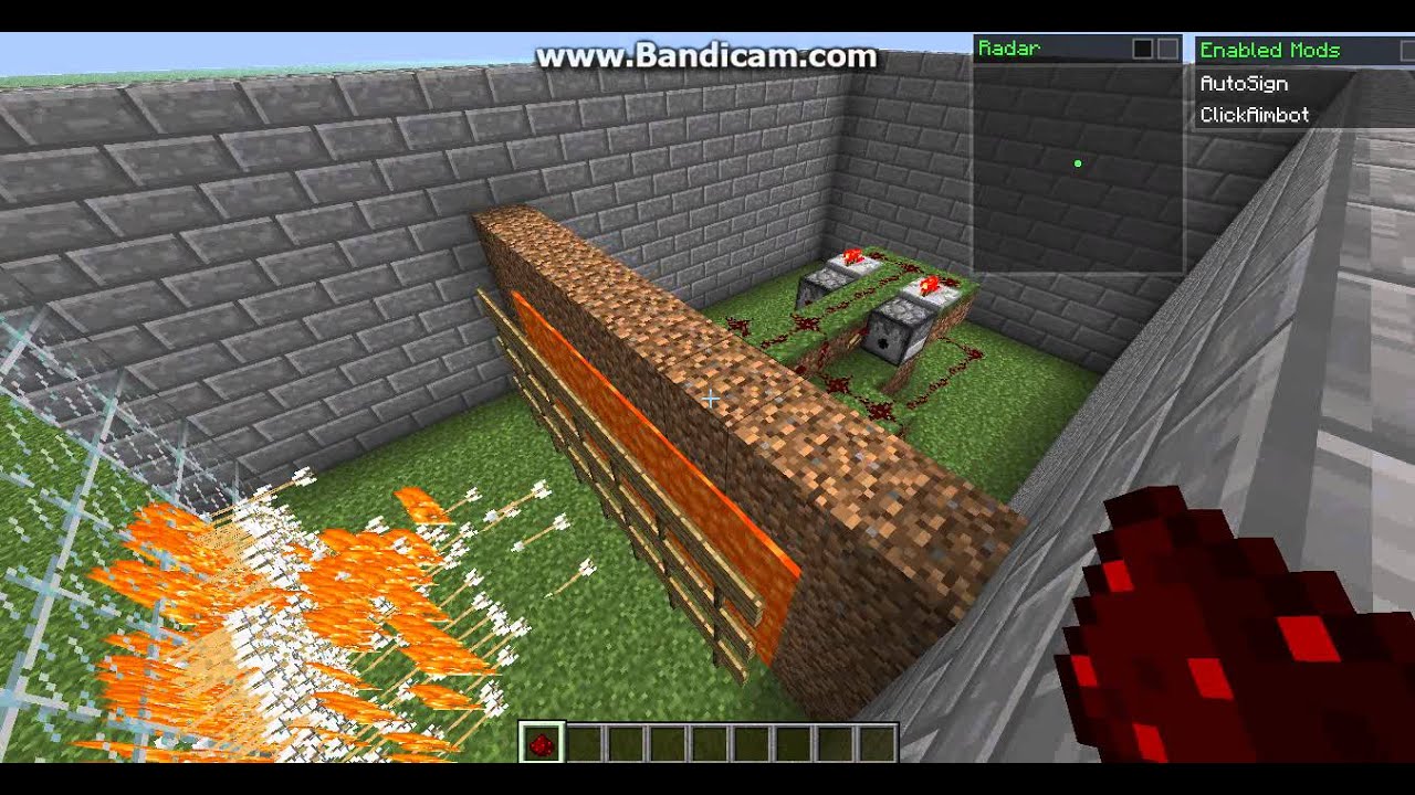 Minecraft Redstone Firing Squad!!! - YouTube
