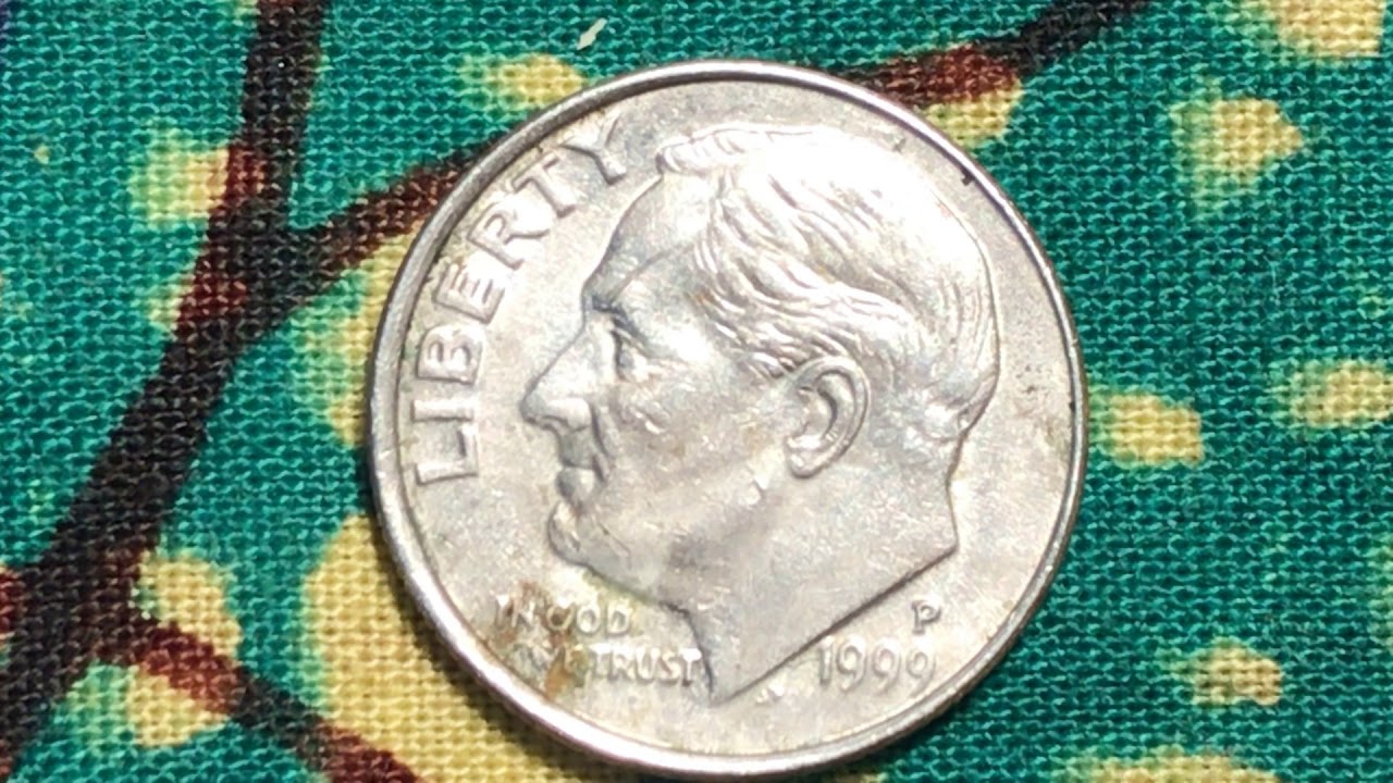 Roosevelt 1999 Double Die error Dime. - YouTube