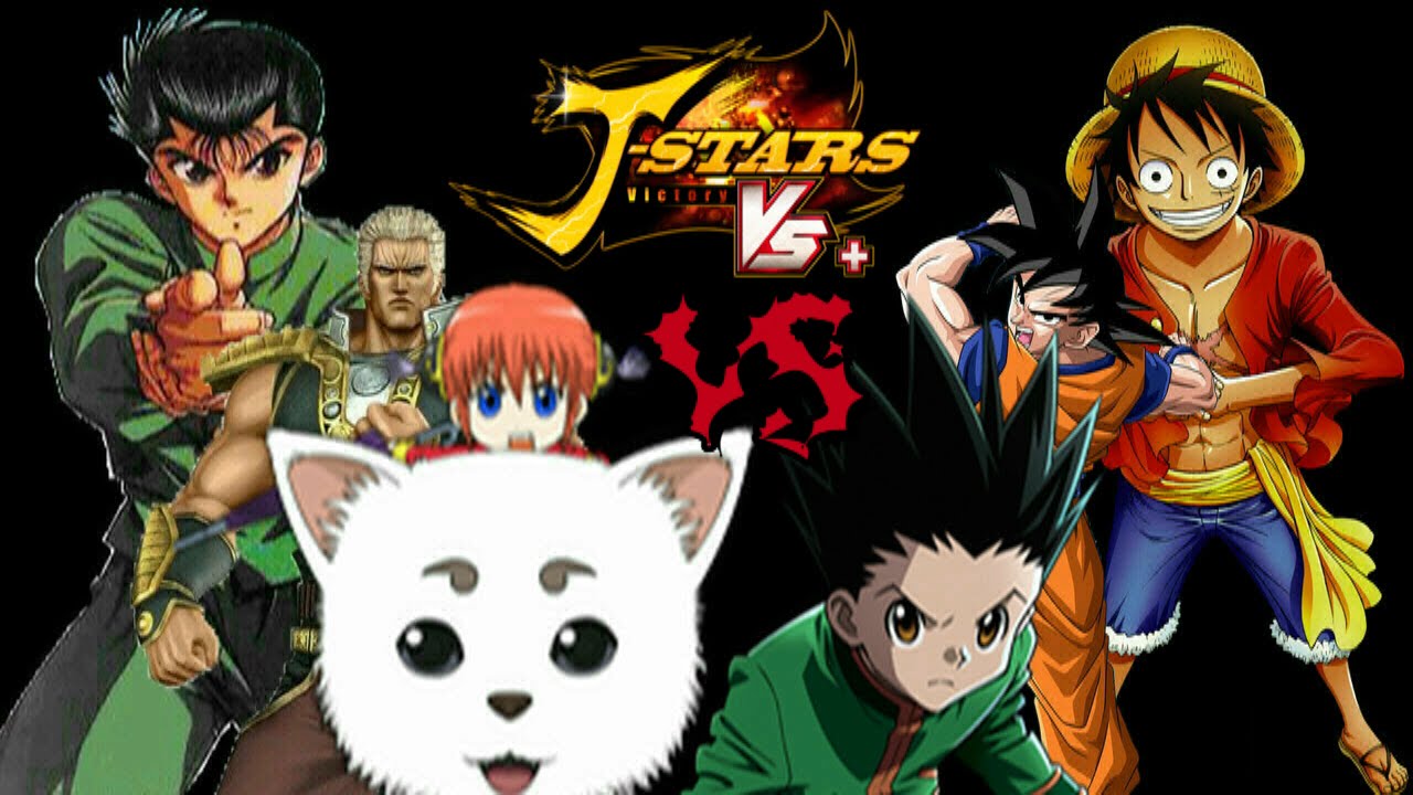 J-Stars Victory VS+: Yusuke/Raoh/Kagura & Sadaharu VS Luffy/Goku/Gon ...