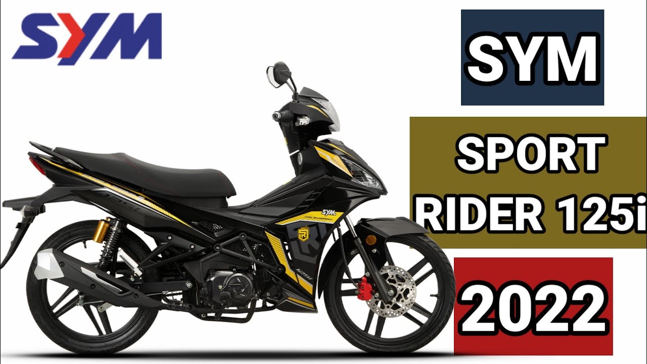 SYM SPORT RIDER 125i 2022 PRICE SPECS AND COLOR - YouTube