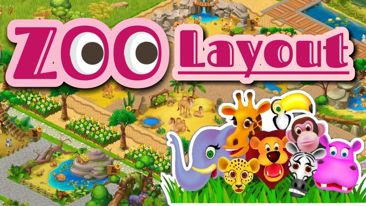 Township ZOO Layout 🦁 || Zoo Decoration || - YouTube