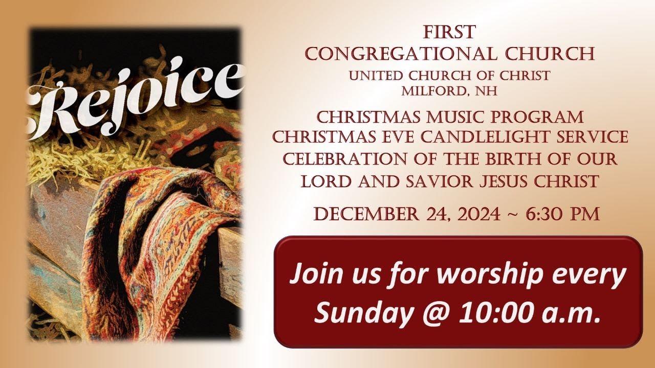 Worship Service - December 24, 2024 - Christmas Music Program and ...