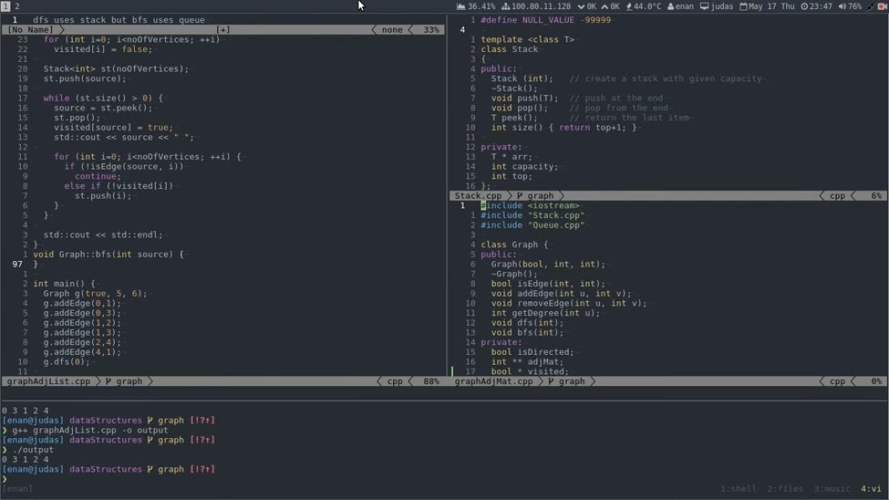 Late night coding session in Neovim - YouTube