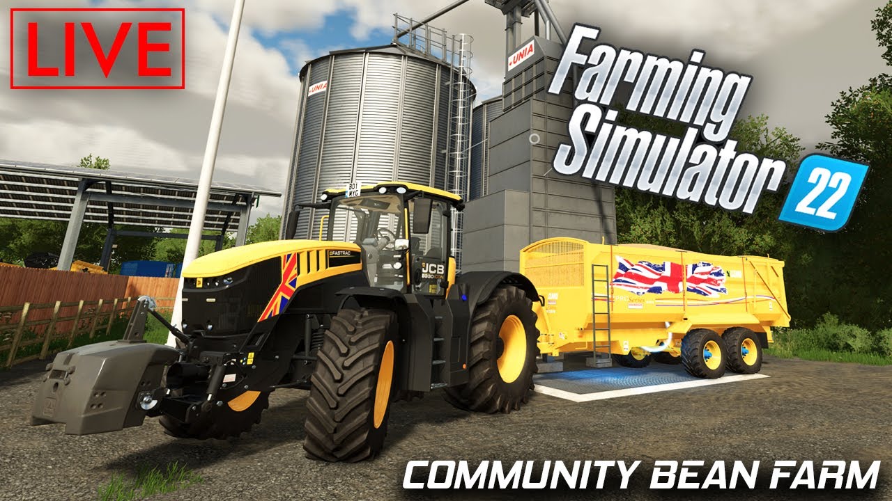 Saturday Community Bean Farm #8 | Farming Simulator 22 Live - YouTube