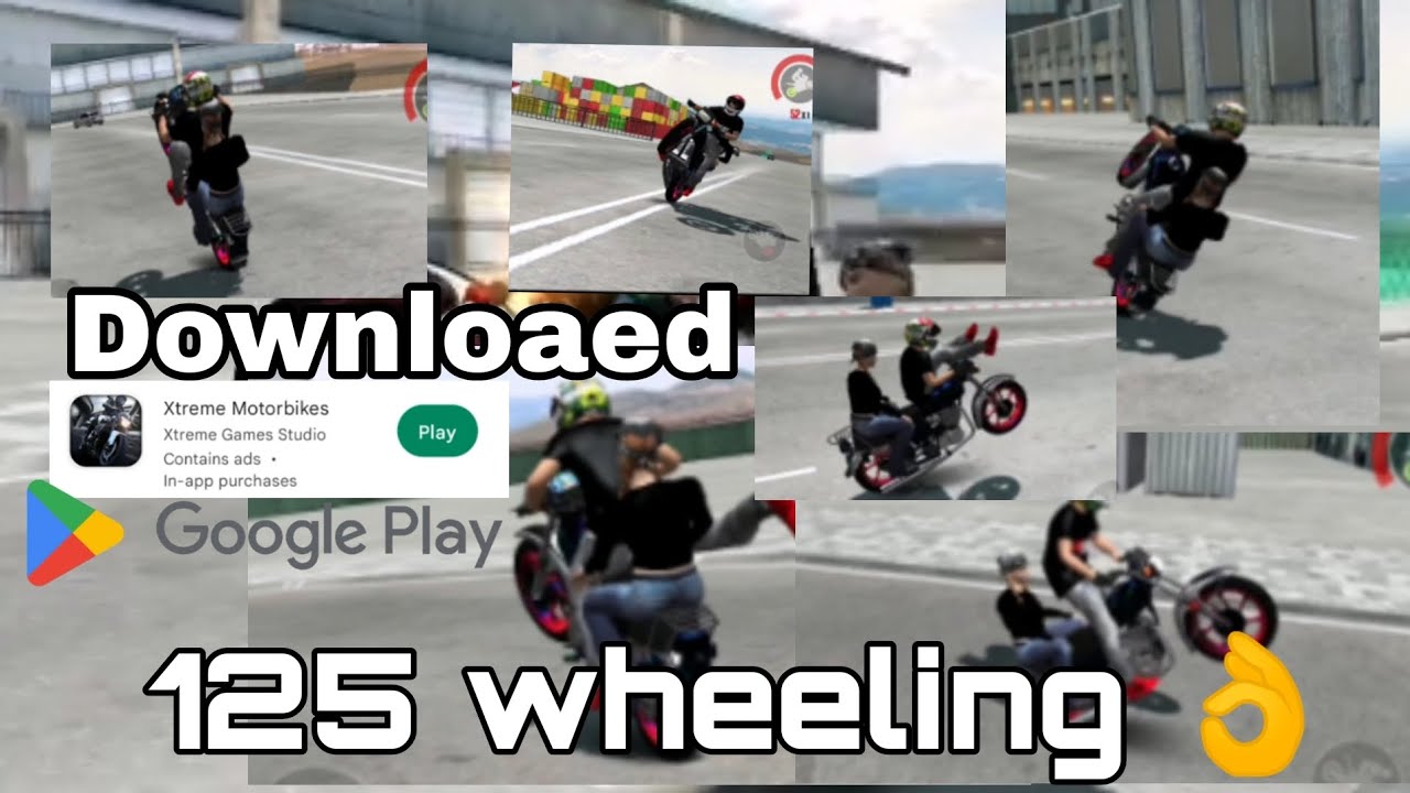 125 wheeling game for android - YouTube