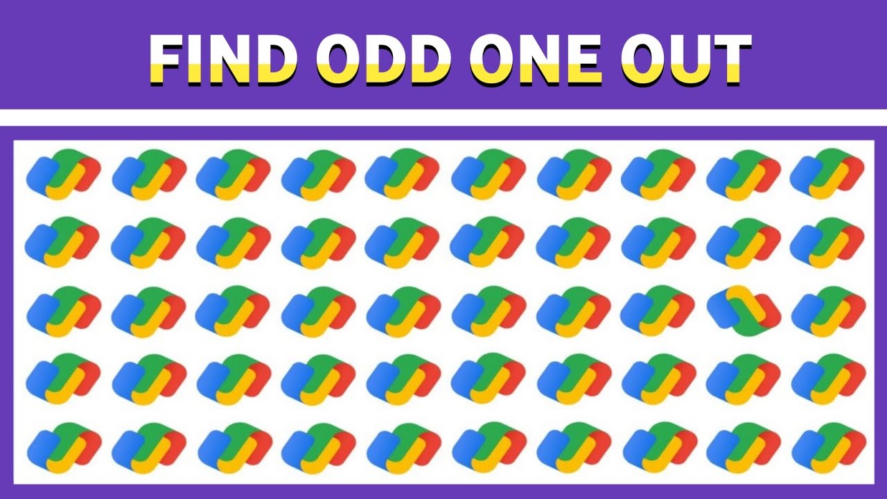 FIND THE ODD ONE APPS ♻️| SPOT THE DIFFERENCE | Emoji Puzzle Quiz ...