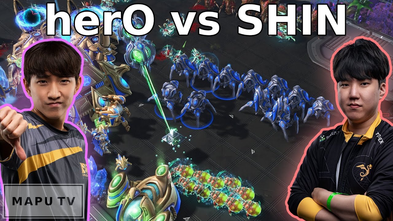 STATIS OP? - herO vs SHIN - Bo5 - (StarCraft 2) - YouTube