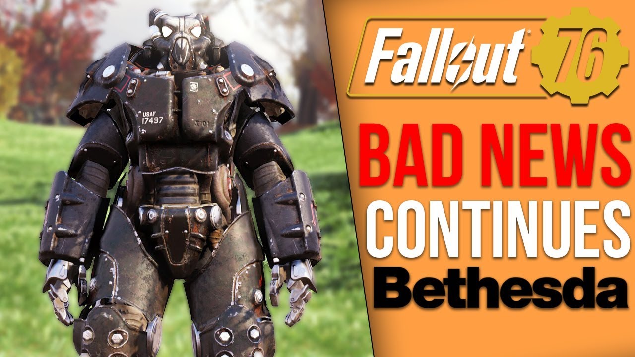 Fallout 76 News - The Game Flopped?, Community Turning on Bethesda ...