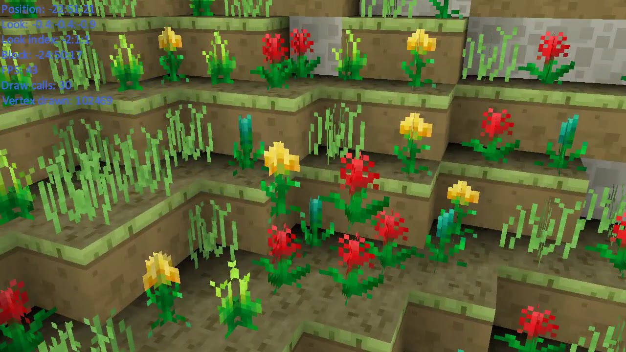 Voxel transparency rendering - YouTube