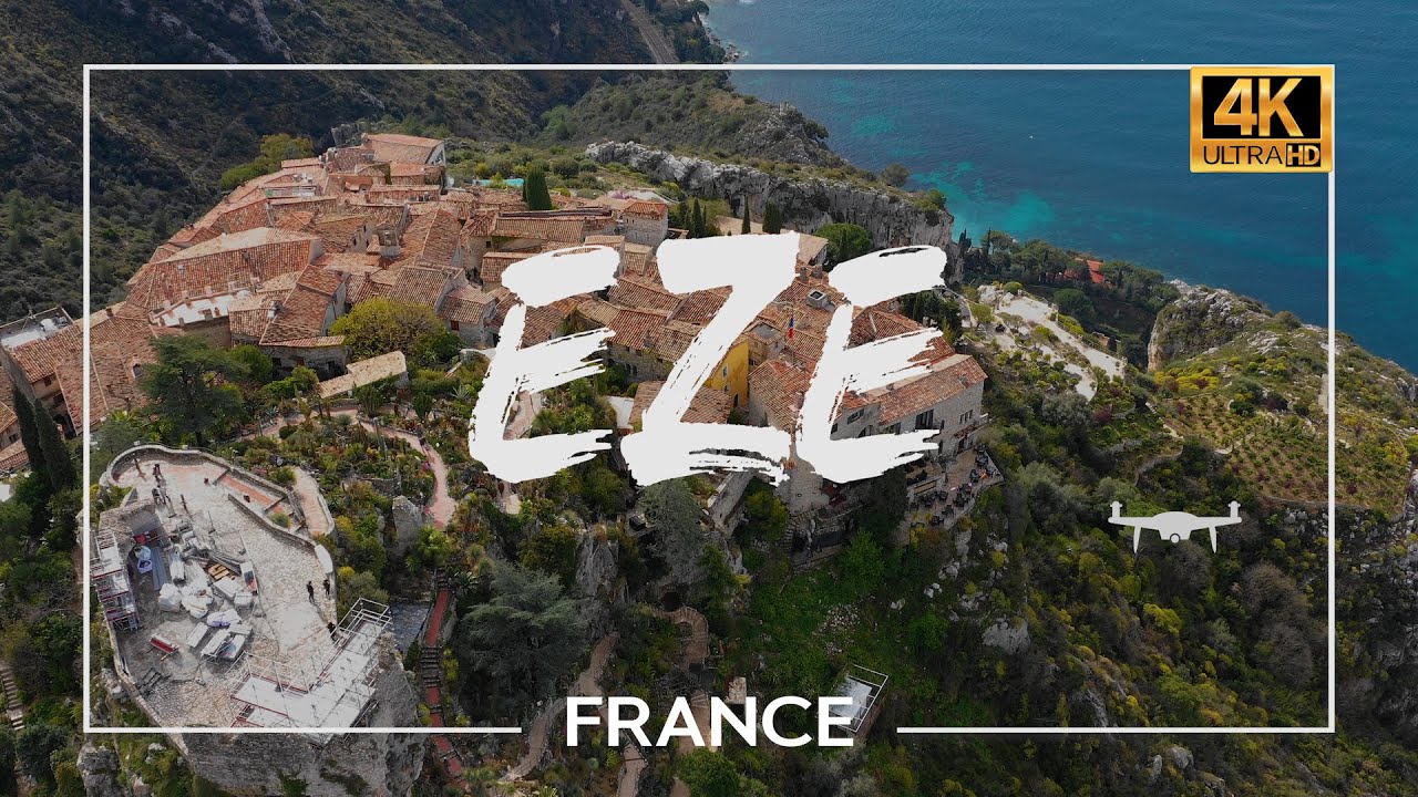 France🇫🇷- Eze Village on the French Riviera | Mediterranean Coast ...