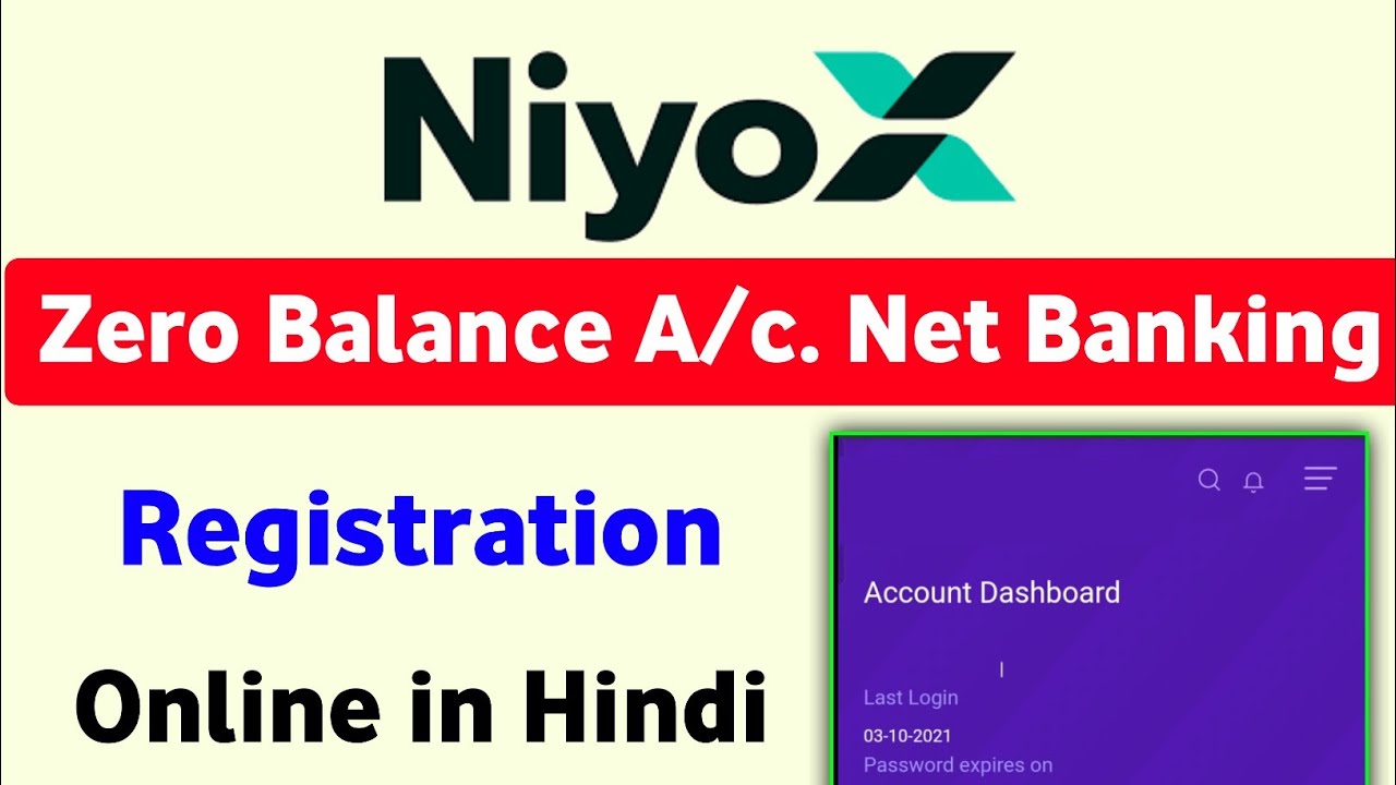 Niyo X Equitas Bank Internet Banking Registration | How to Register ...