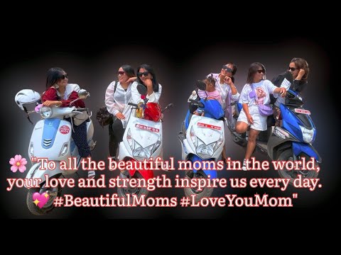 Scooty rides with Gorgeous Mamas and the beauty of nature.. - YouTube