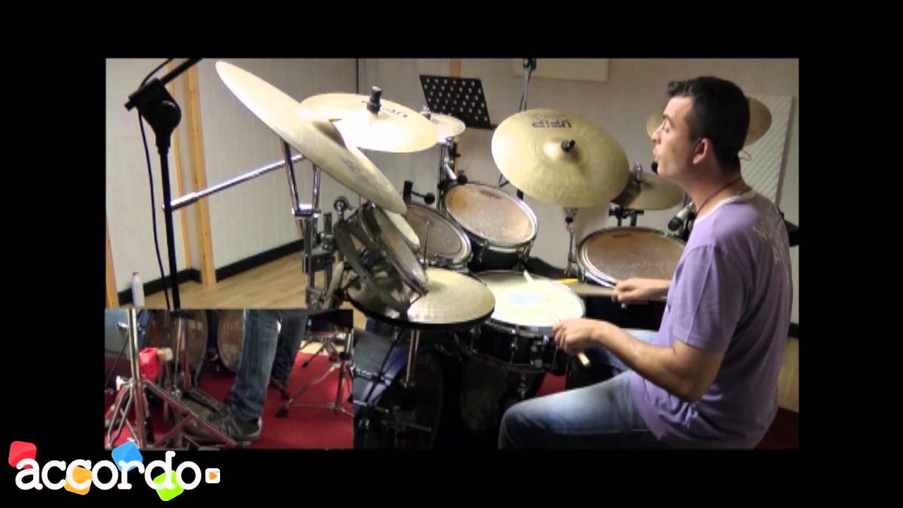 Latin Jazz Drum - Tre accenti sulla rumba - YouTube