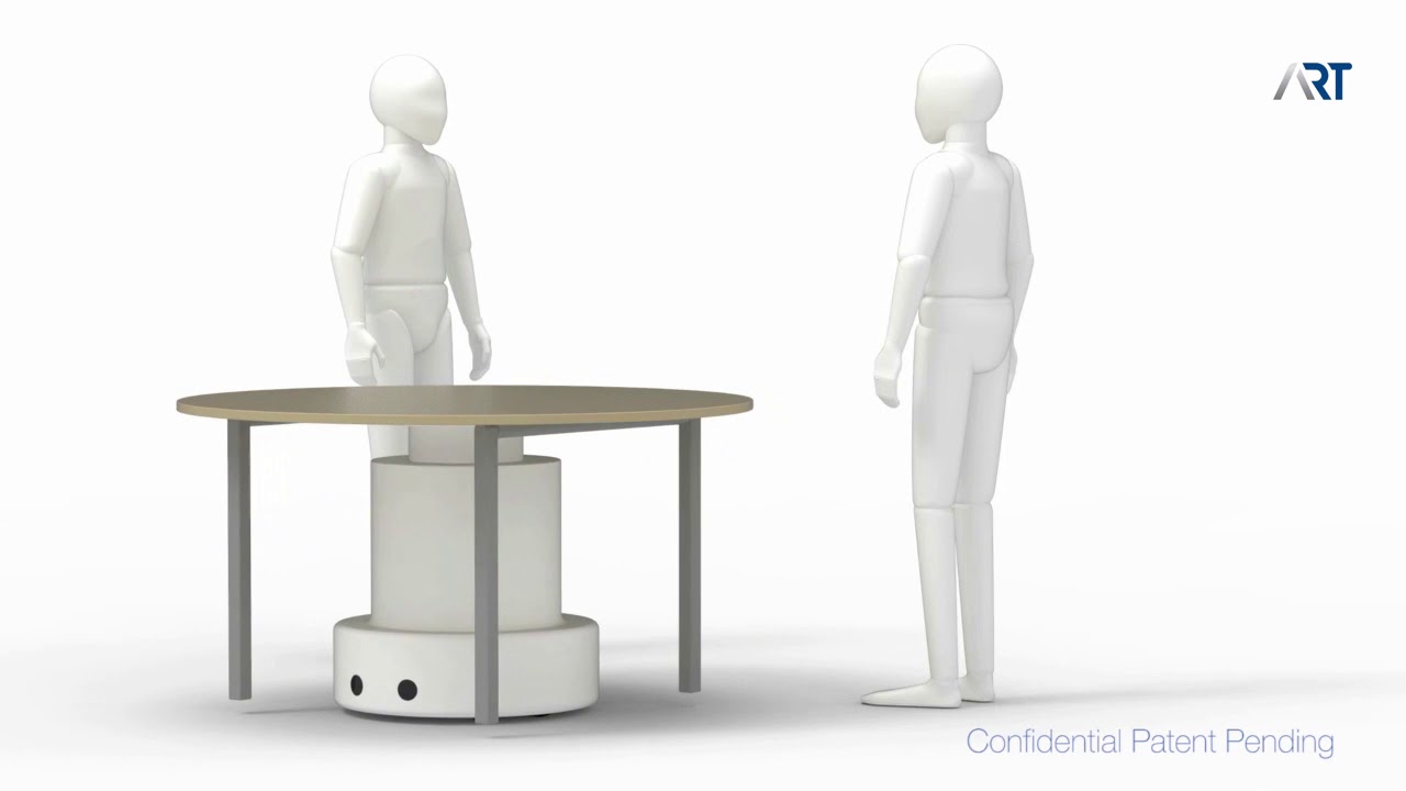 Dancing Tables - Robot Controlled Moving Tables - YouTube