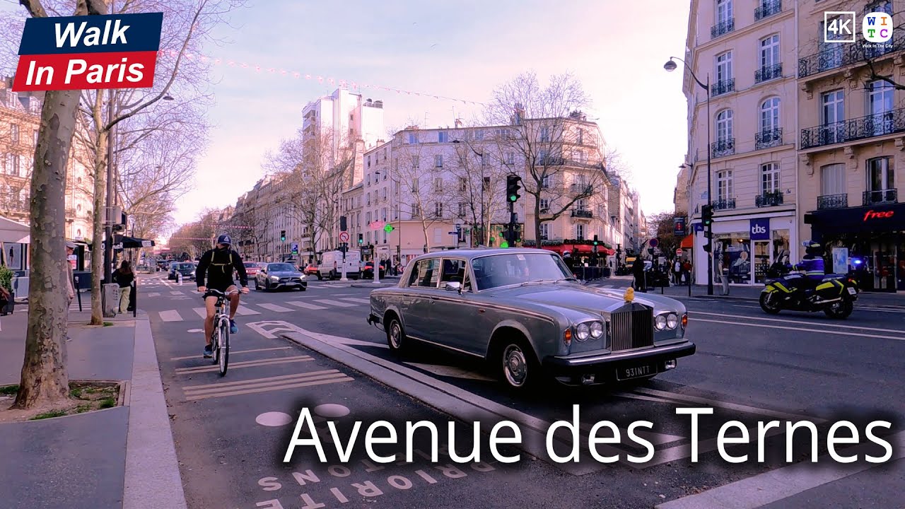 Avenue des Ternes (4K) | Paris Walking Tour 2025 - YouTube