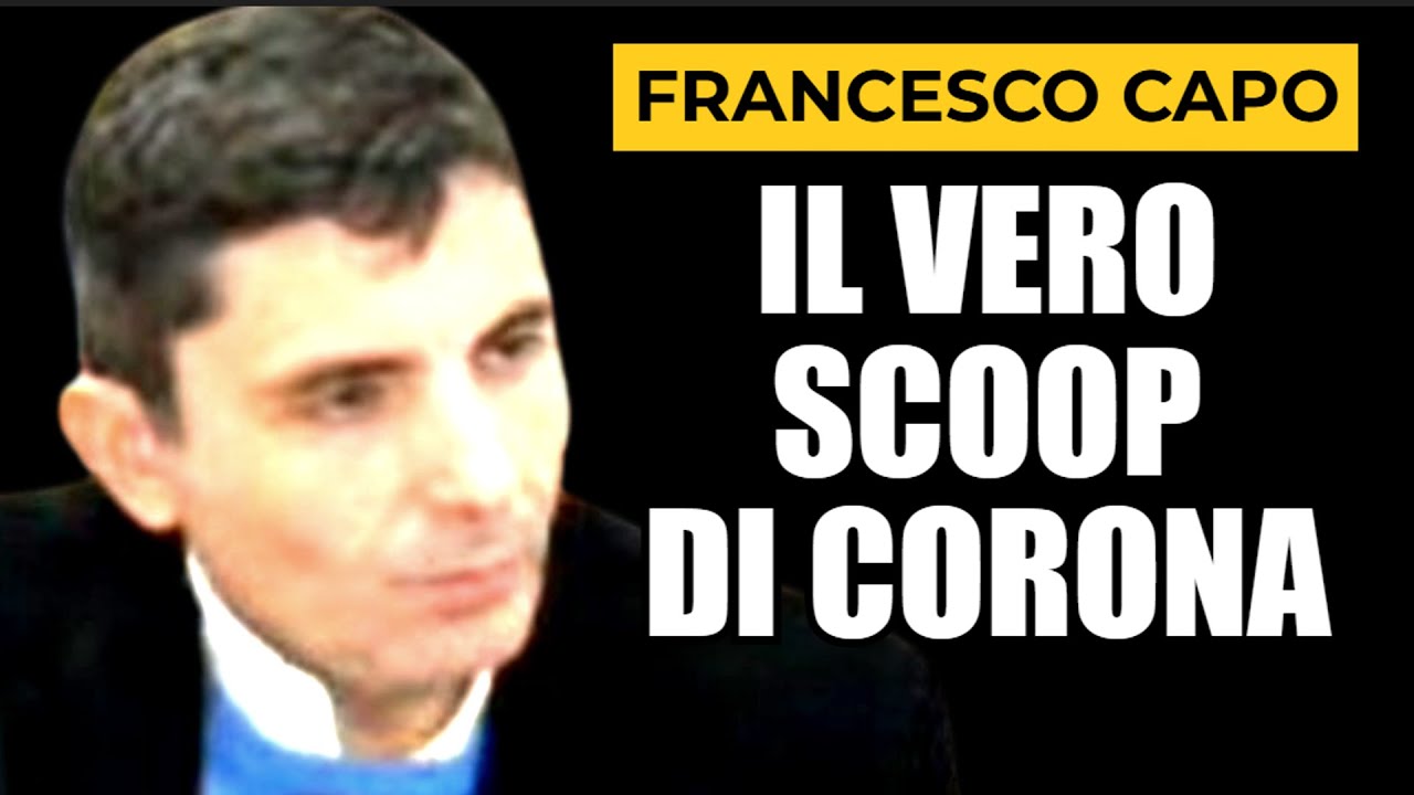 FRANCESCO CAPO: IL VERO SCOOP DI FABRIZIO CORONA - YouTube