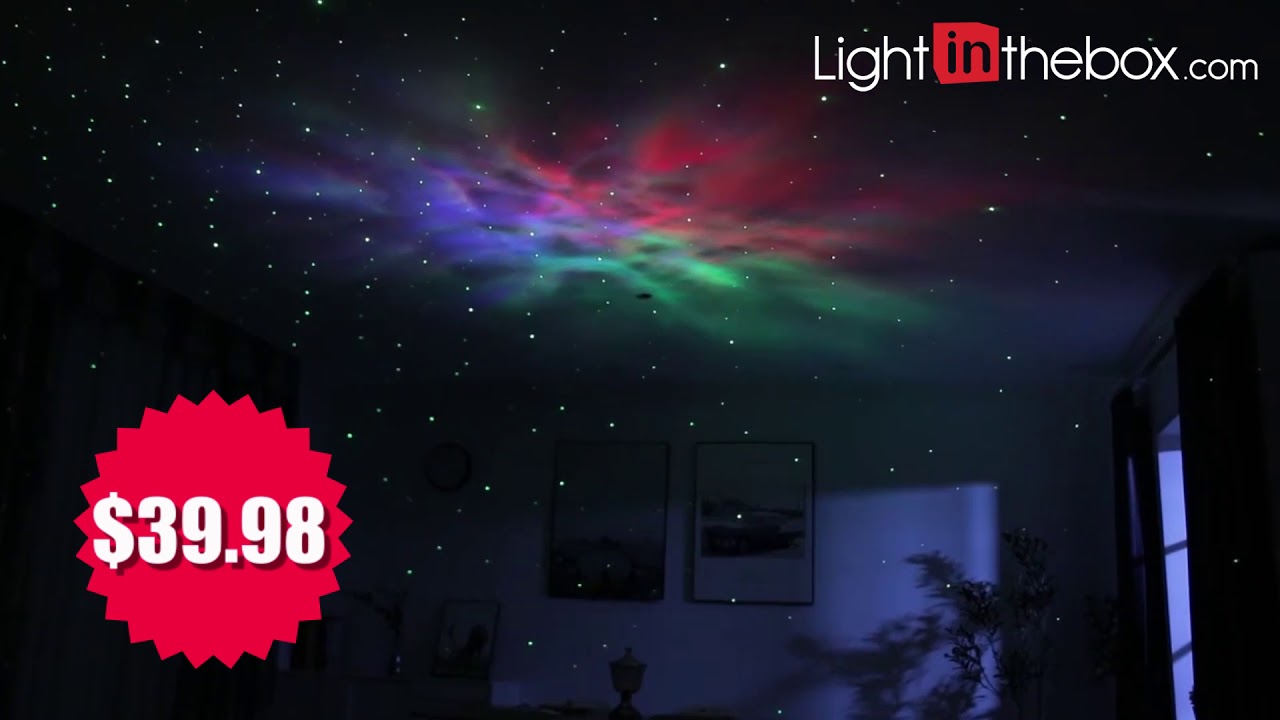 Star Projector Laser Galaxy Starry Sky Projector - YouTube