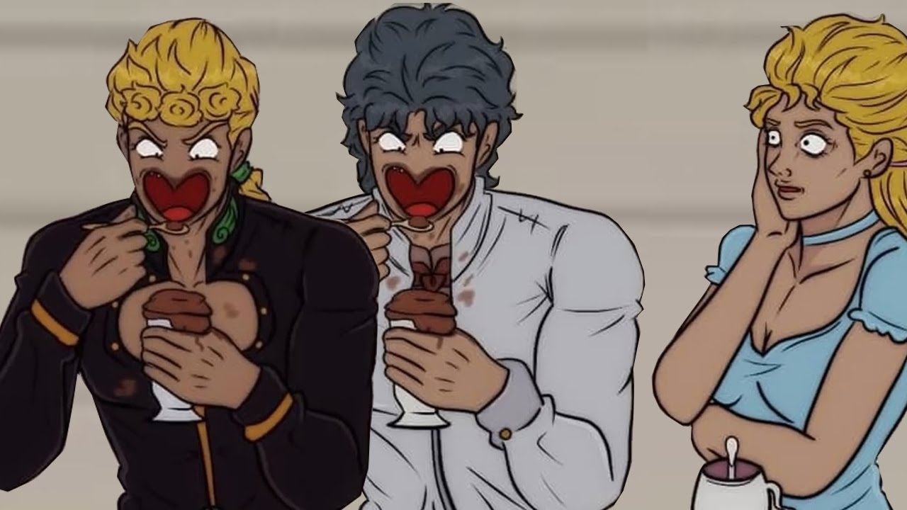 Jonathan And Giorno Similarities Jojo Comic Dub Youtube
