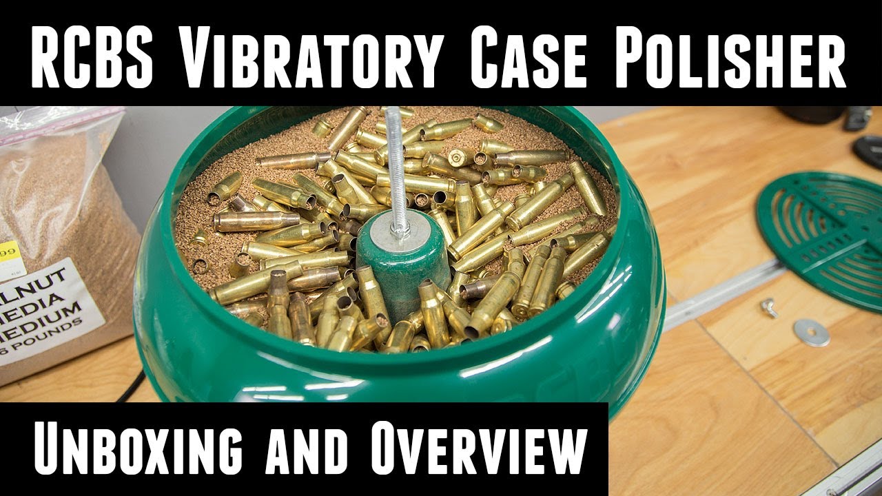 RCBS Vibratory Case Polisher Unboxing and Overview - YouTube