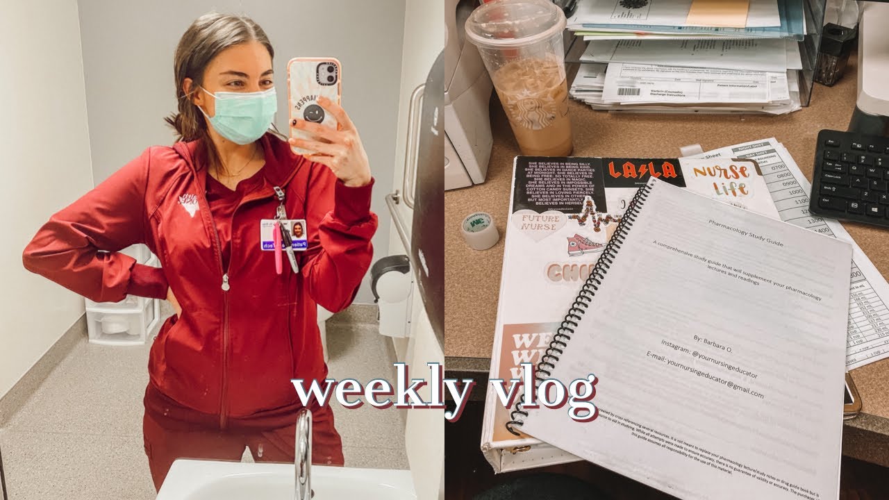 WEEK IN THE LIFE OF A NURSING STUDENT & FULL TIME NIGHT CNA - YouTube