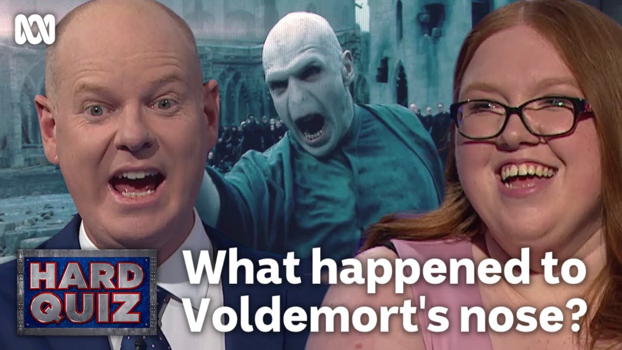 Comedian roasts Voldemort during Harry Potter trivia | Hard Quiz - YouTube