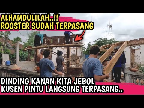 UPDATE TERKINI MUSHOLLA AL IKHLAS ‼️ ROOSTER DAN KUSEN PINTU DINDING ...