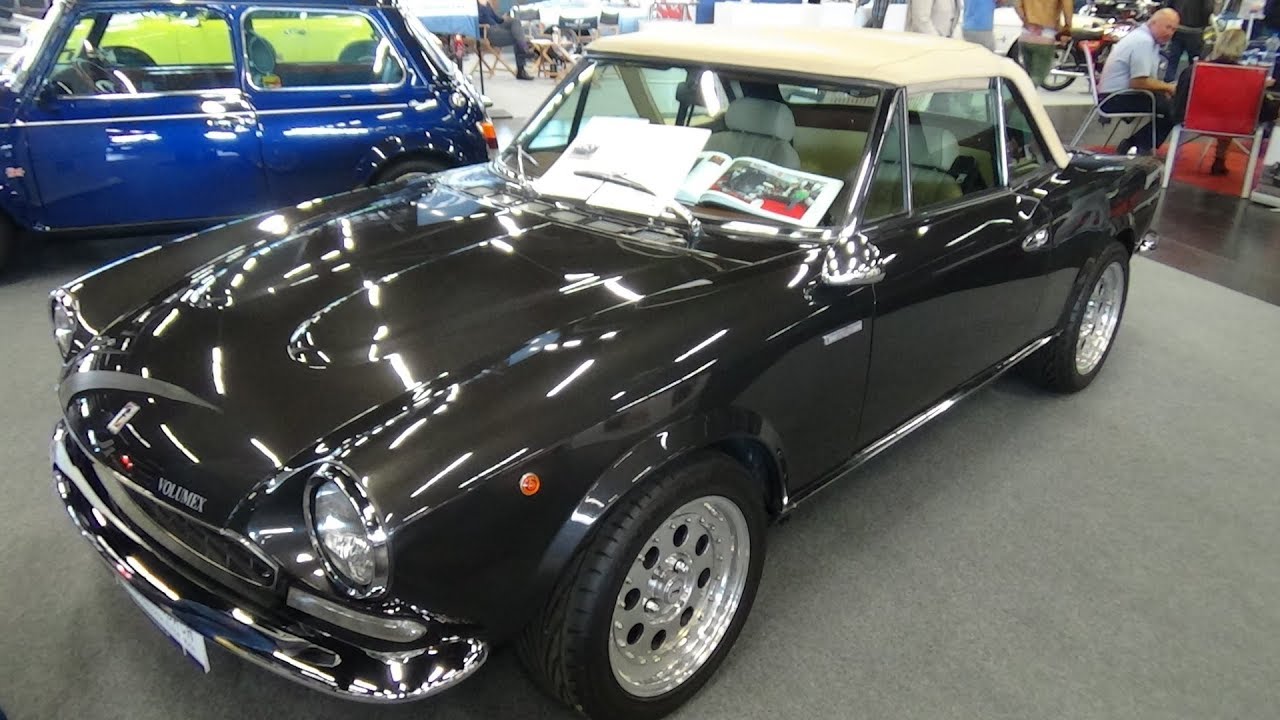 1985 Fiat Pininfarina Volumex Spider - Classic Expo Salzburg 2019 - YouTube