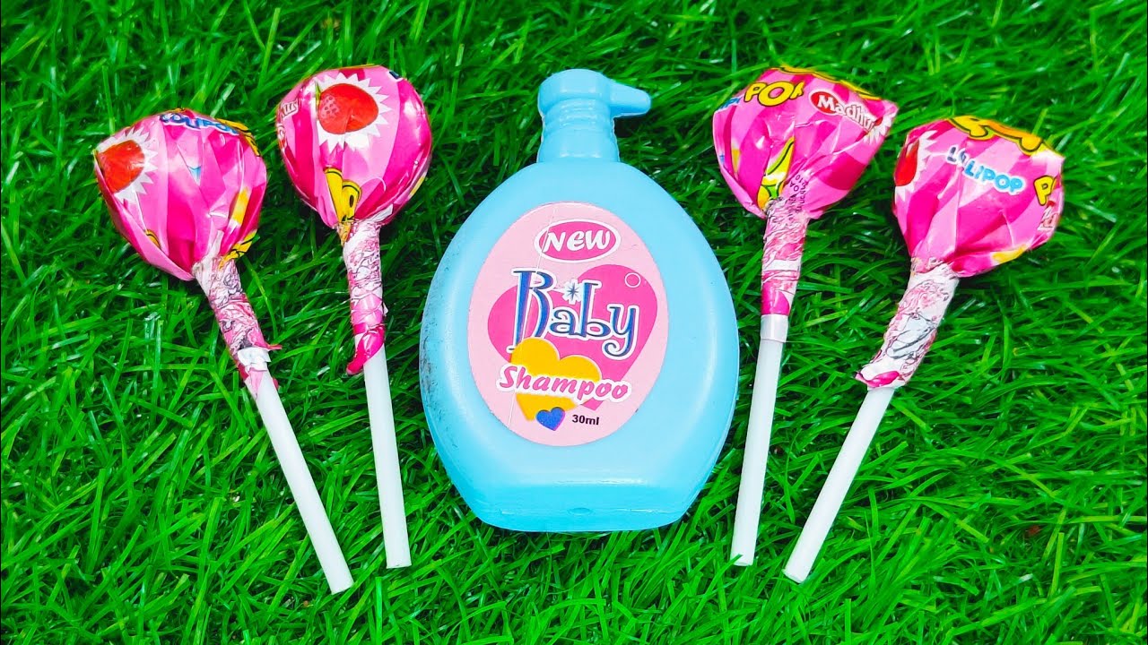 Satisfying | Pink Candy Lollipop Unpacking ASMR Videos - YouTube