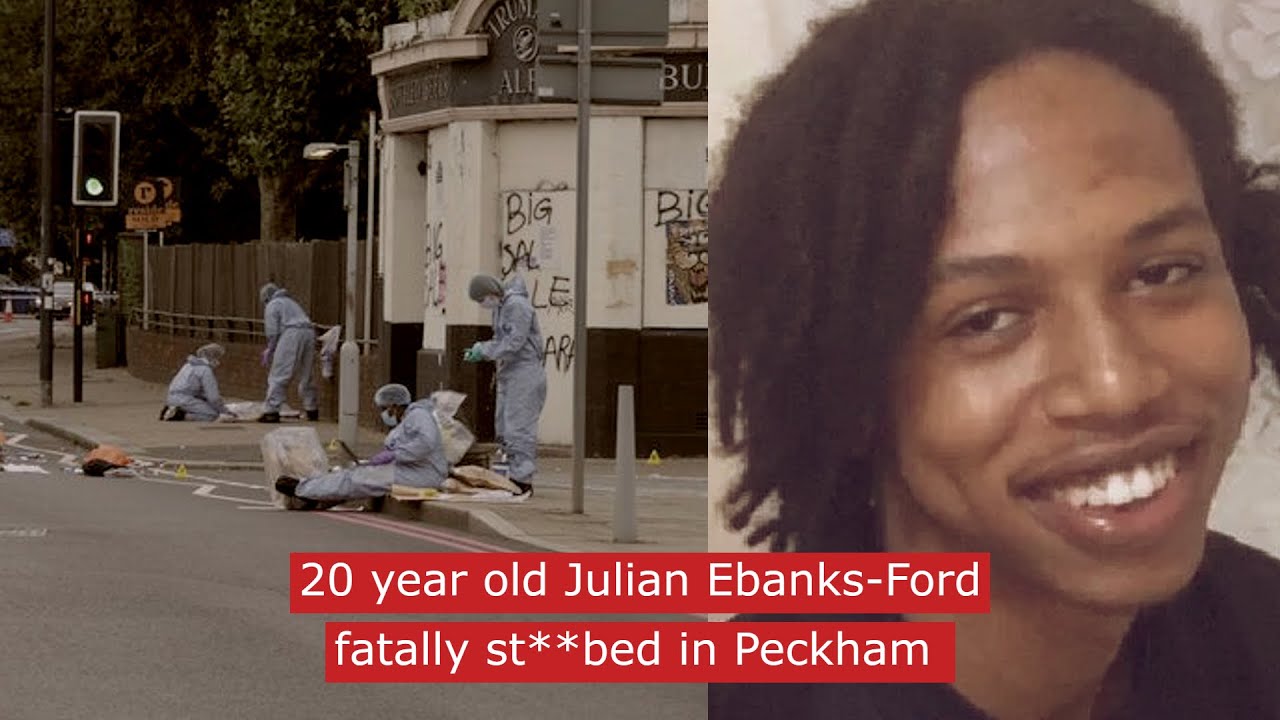 20 year old Julian Ebanks Ford fatally st**bed in Peckham #crime - YouTube