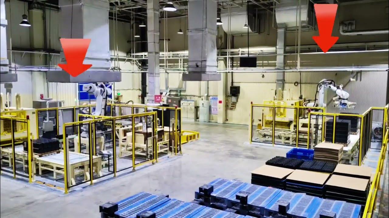 Robot palletizing - YouTube