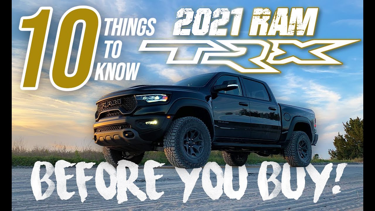 10 Things You Should Know about the Ram TRX - YouTube