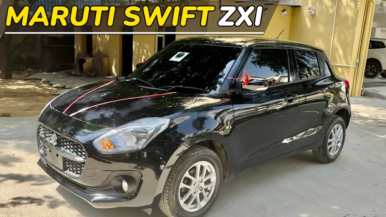 Maruti Suzuki Swift ZXi MT 2021-2024 | Black Colour | Walkaround ...