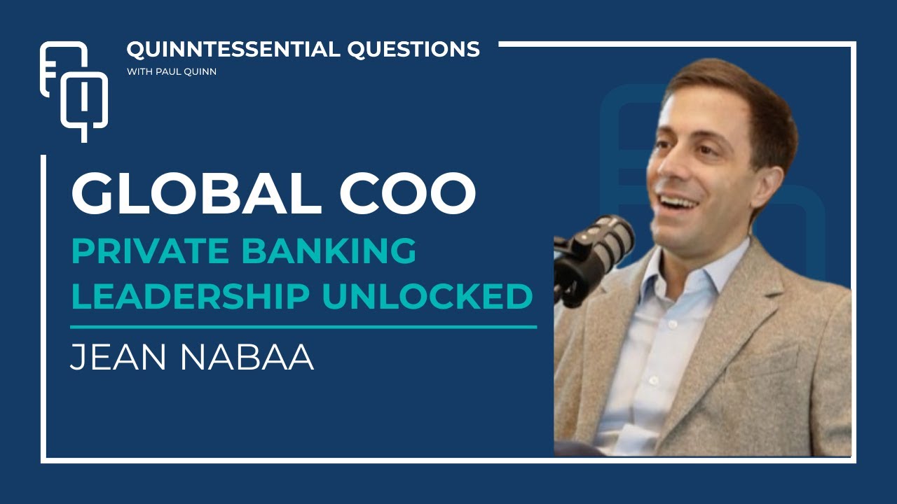 Quinntessential Questions #6 with Jean Nabaa Global COO, Leadership ...