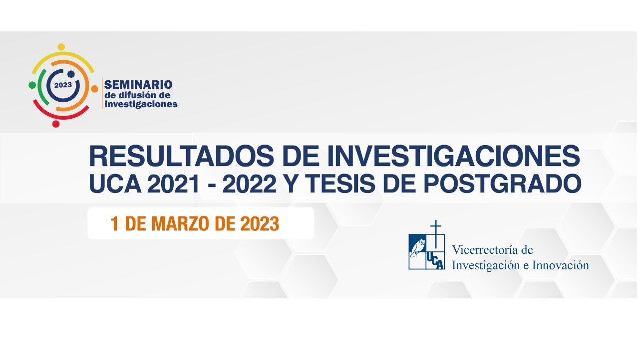 Seminario de difusión de Investigaciones AULA I-21 - YouTube