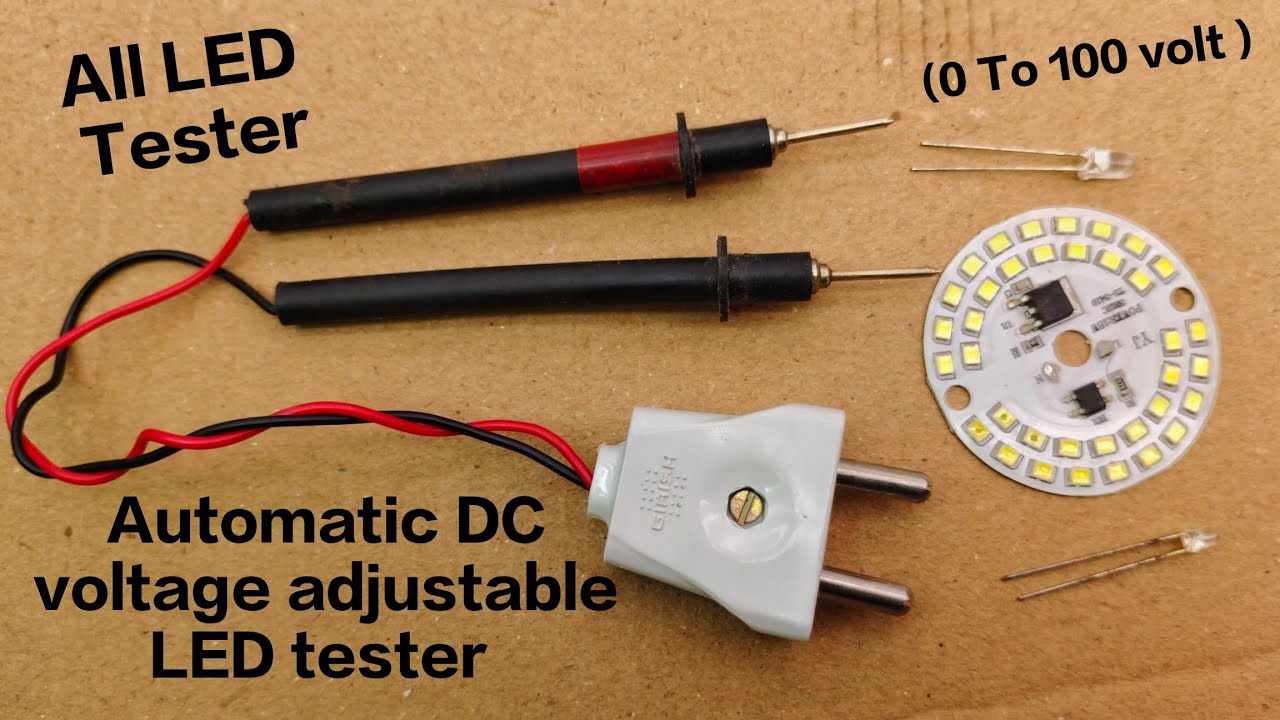 how to make one of the cheapest and simplest led tester || How to make ...