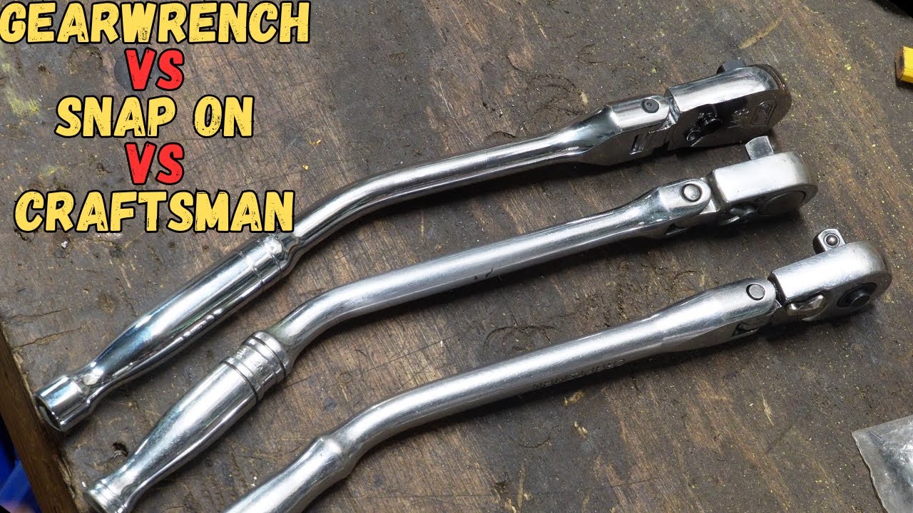 Ratchet Comparison, Flex Head and Offset Handle. - YouTube