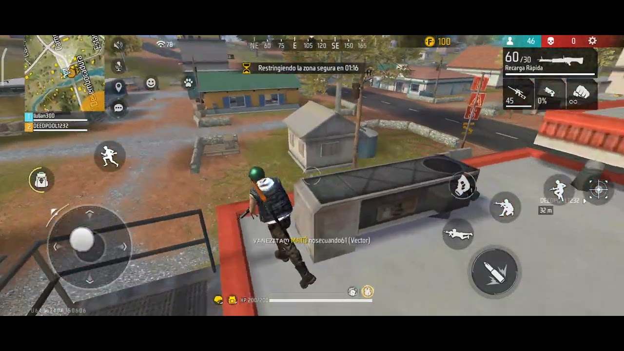 FREE FIRE: MI COMPAÑERO ES DEADPOOL - YouTube