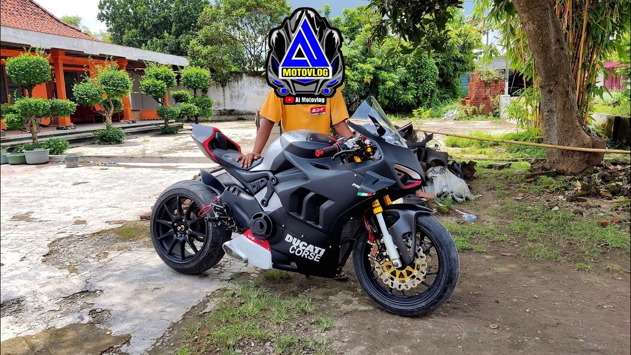 Vixion Modif DUCATI PANIGALE V4 | Ai Motovlog #ducati #ducatipanigale # ...