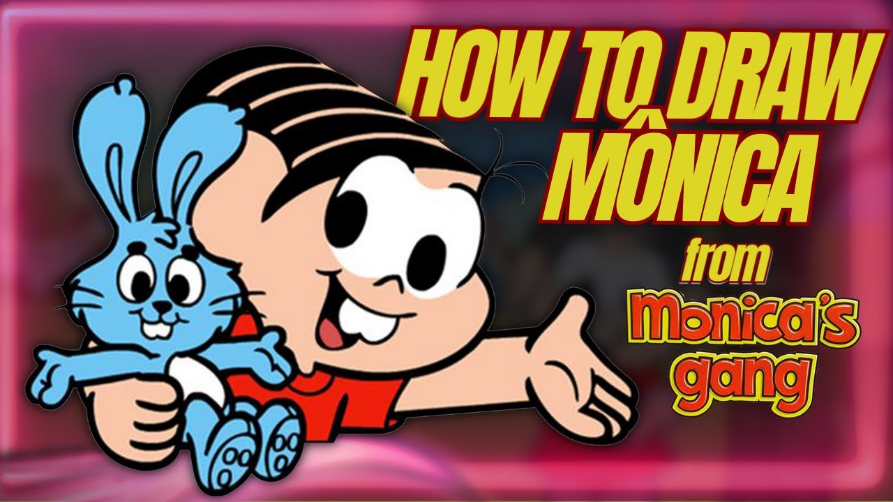 How to Draw Mônica from Monica's gang #monica'sgang #turmadamônica # ...