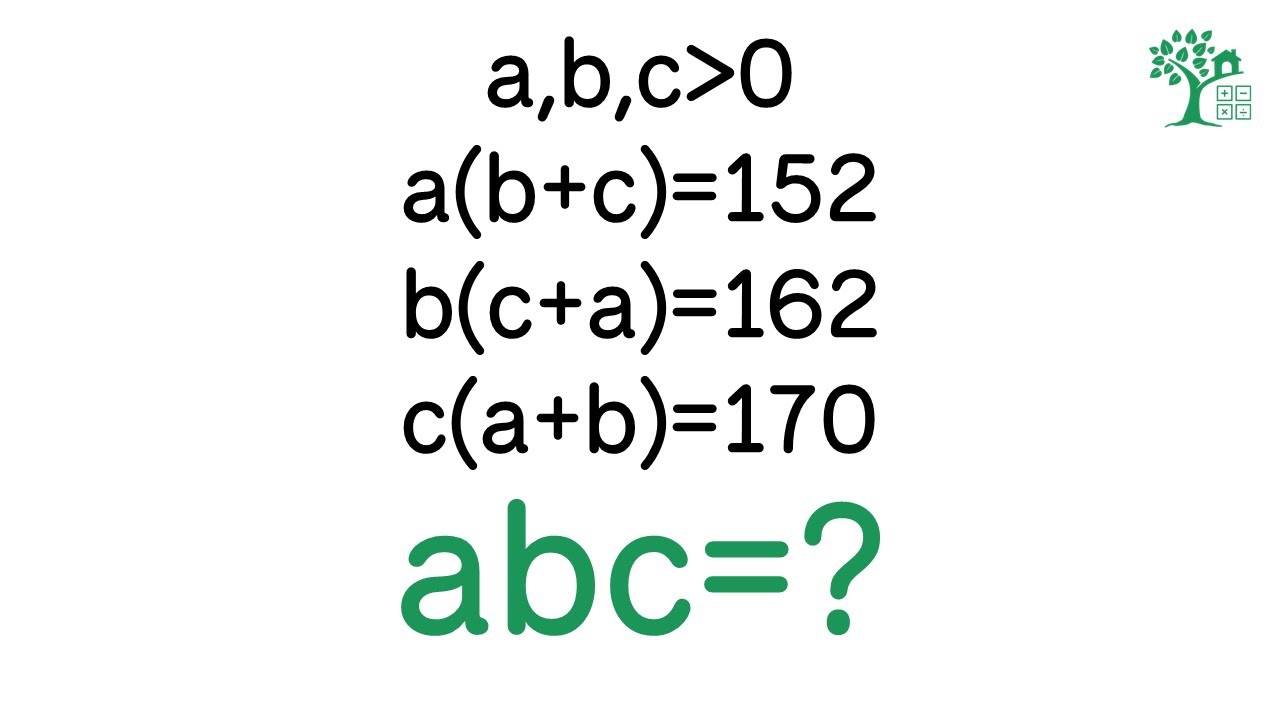 No Need To Solve For Specific Values Of A b c American Mathematics