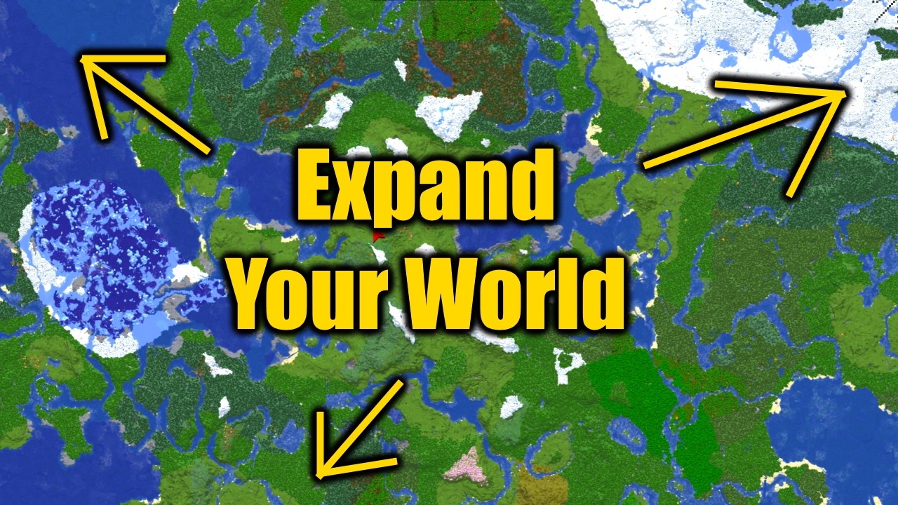 Strategies for Expansion in a Big Minecraft World - YouTube