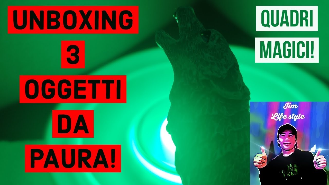 Unboxing 3 oggetti paurosi Amazon , unboxing horror gadget amazon ...