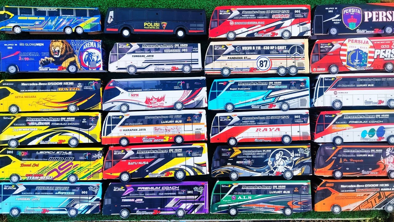 BUS DEWANTARA, BUS MPM, BUS ALS, BUS PANDAWA 87, BUS TUNGGAL JAYA, BUS ...