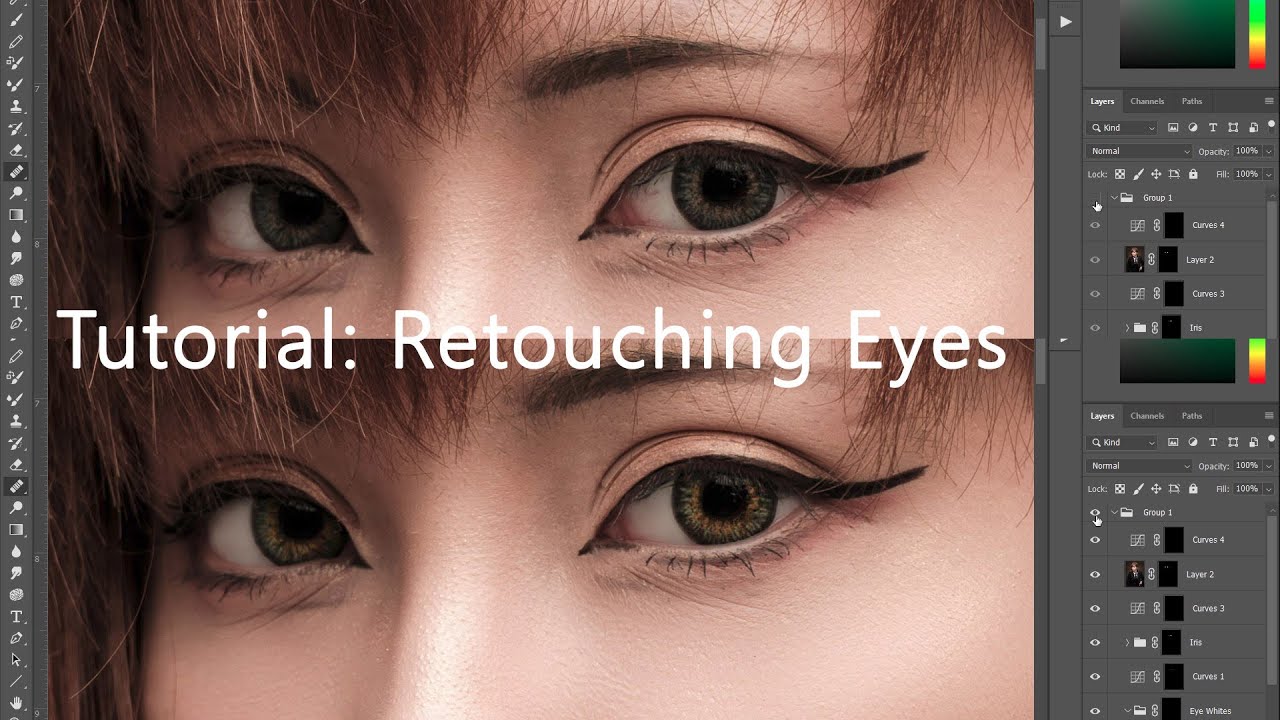Tutorial Portrait Series: Eye Retouch - YouTube
